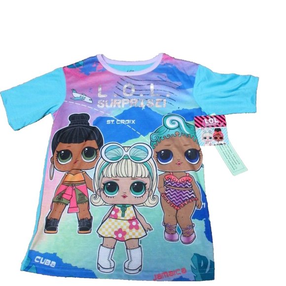 Pajamas | Lol Surprise Girls Dorm Sleep Gown Size 78 Nwt | Poshmark